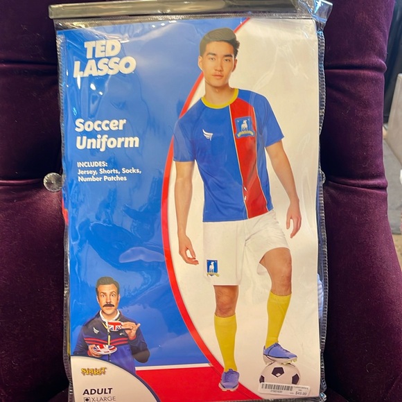 Other | Ted Lasso Soccer Uniform Mens Costume | Poshmark